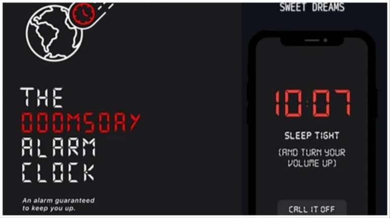 Doomsday Alarm Clock: This app awakens users with 'bone-chilling facts ...