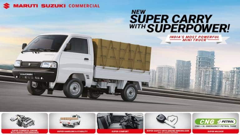Maruti Suzuki launches new Super Carry mini truck, ex-showroom price ...