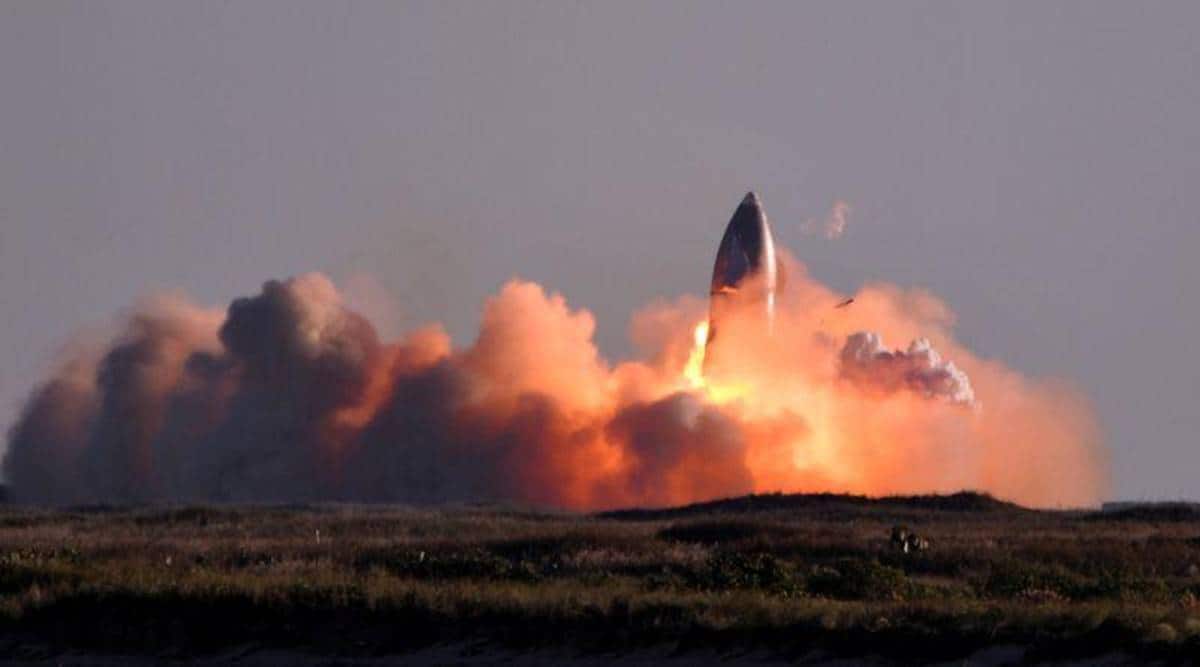 SpaceX Starship explosion: Moments of the test flight mishap