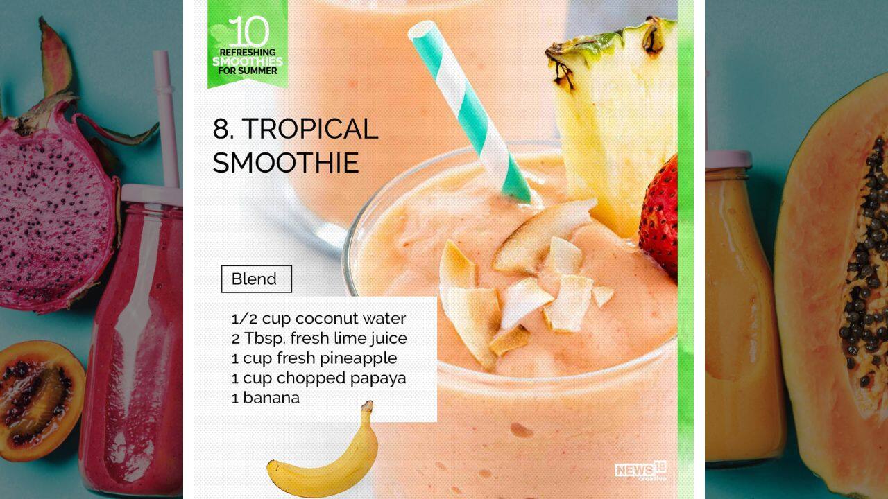 In Pics: 10 recipes for refreshing summer smoothies | Moneycontrol News