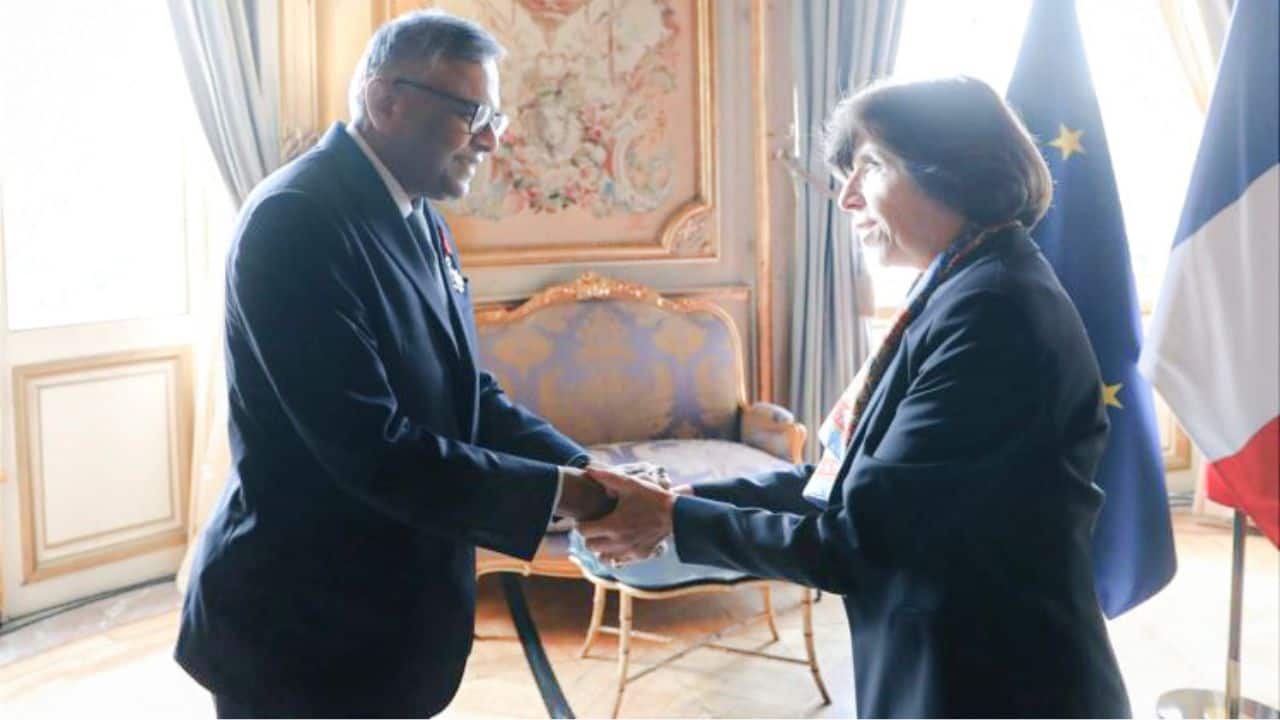 France honours Tata Sons Chairman Chandrasekaran with its highest ...
