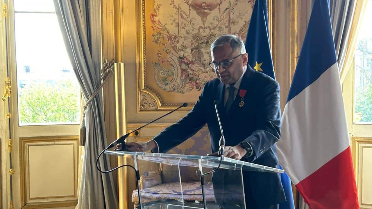 France honours Tata Sons Chairman Chandrasekaran with its highest ...