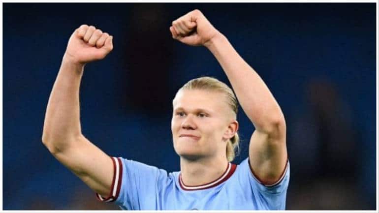 Erling Haaland sets Premier League record of 35 goals in a season