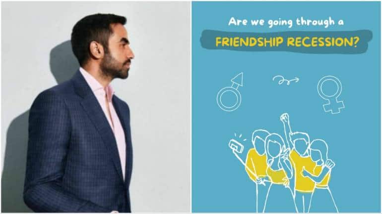 Zerodha co-founder Nikhil Kamath is worried about friendship recession ... Zerodha co-founder Nikhil Kamath is worried about friendship recession ...