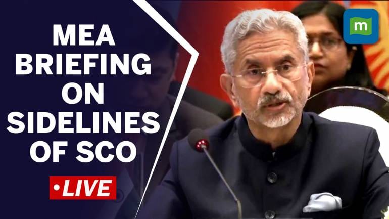 LIVE: MEA Press Conference On The Sidelines Of The SCO Summit In Goa