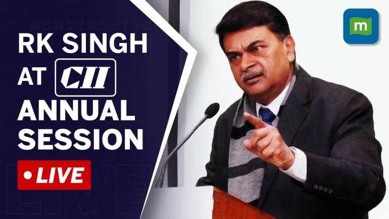 LIVE: R.K Singh, Minister of new and renewable energy Govt of India at ...