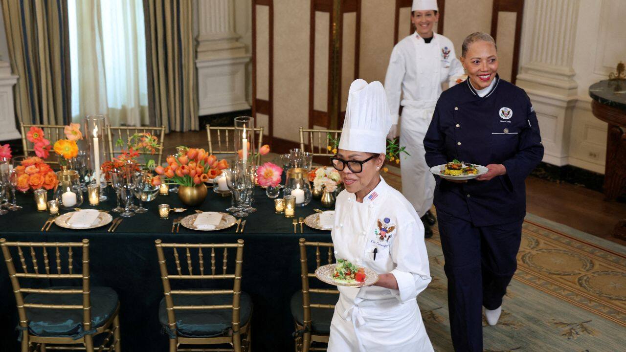 In Pics| US state dinner menu for PM Modi to include stuffed mushrooms ...