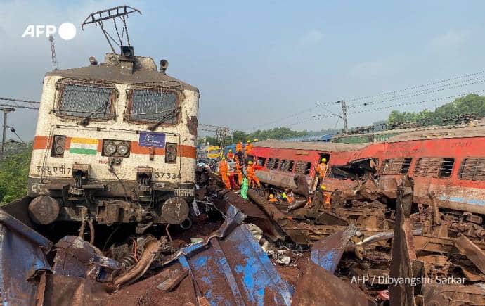 First train chugs out of accident affected section in Balasore