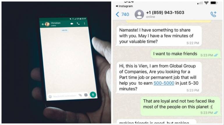 Bengaluru man shares WhatsApp conversation of scammer teaching him ...