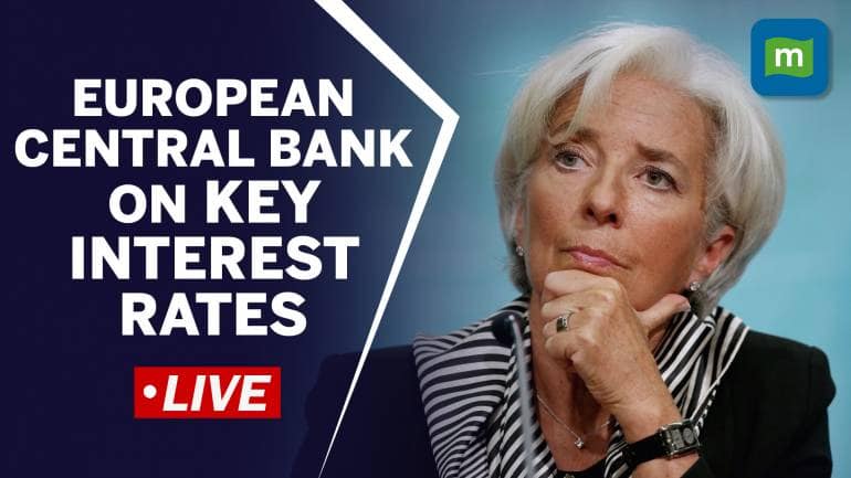 Live: European Central Bank Chief Christine Lagarde On Key Interest Rate Decision