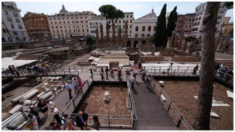 Julius Caesar's assassination spot in Rome is now open to tourists