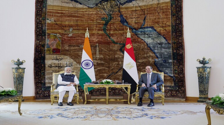 PM Modi tours Egypt's iconic Pyramids built by ancient Pharaoh's