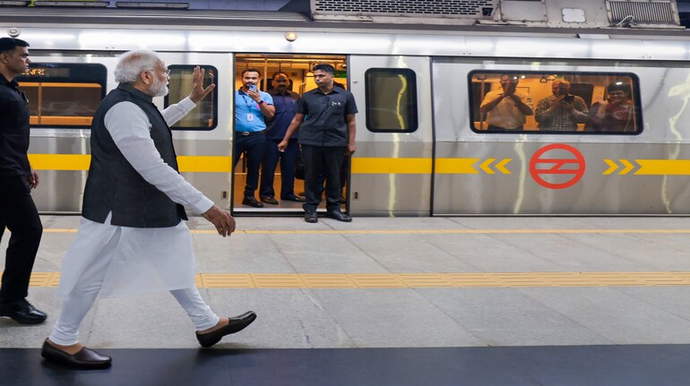 Metro timings of last, first Yellow Line trains on Sunday, Monday to ...