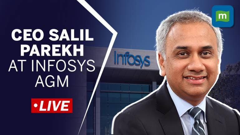 LIVE: Infosys CEO Salil Parekh speaks at company's 42nd Annual General ...