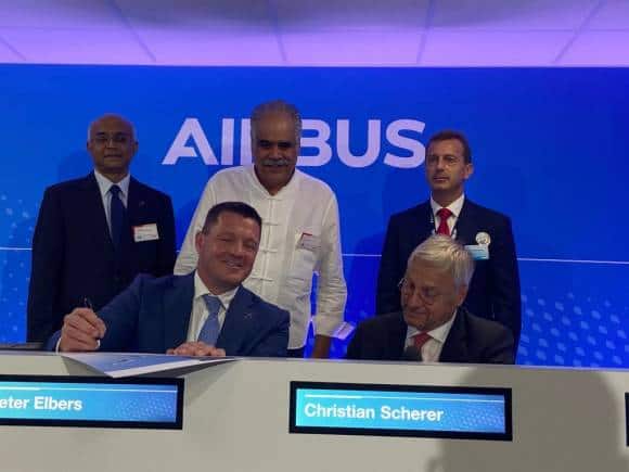 IndiGo makes historic $50 billion aircraft order, securing 500 Airbus ...