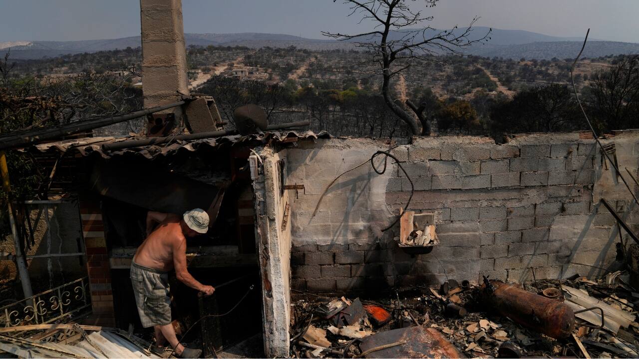 European Union rushes firefighters to Greece as grueling Mediterranean ...