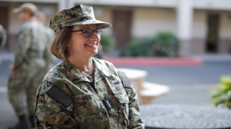 In first for US military, Biden picks woman admiral to lead Navy