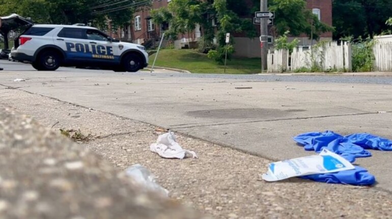 Baltimore shooting leaves at least 2 dead and dozens injured