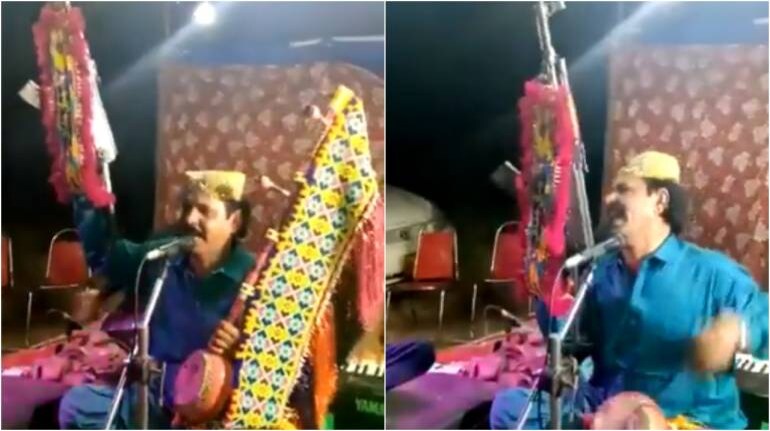 Ali Zafar shares video of folk singer firing shots from gun on stage ...