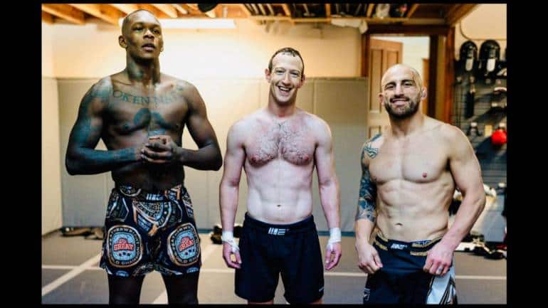 Mark Zuckerberg flaunts ripped physique amid cage fight challenge ...