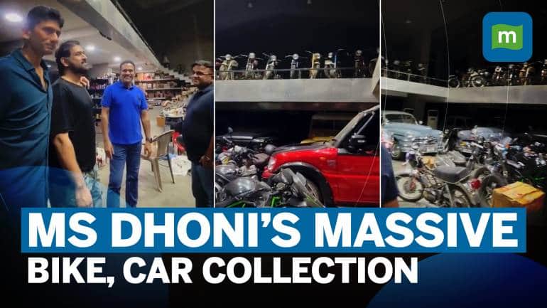 MS Dhoni's bike and car collection stuns Venkatesh Prasad, Sunil Joshi