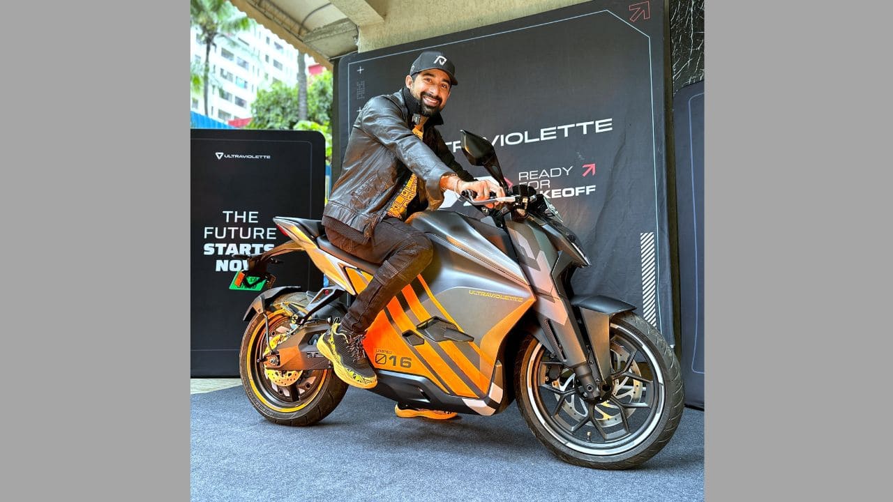 In Pics: EV startup Ultraviolette delivers its limited edition bike F77 ...