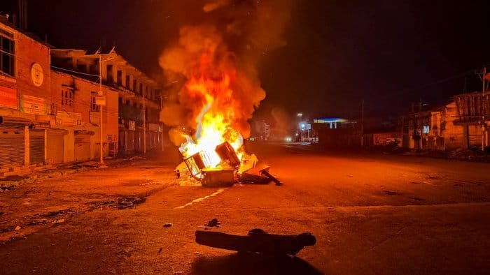Manipur violence: Policeman killed, 10 injured in west Kangpokpi