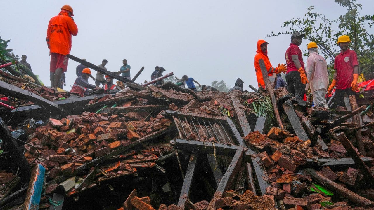 In Pics: Landslides in Raigad cause immense destruction amid extreme ...
