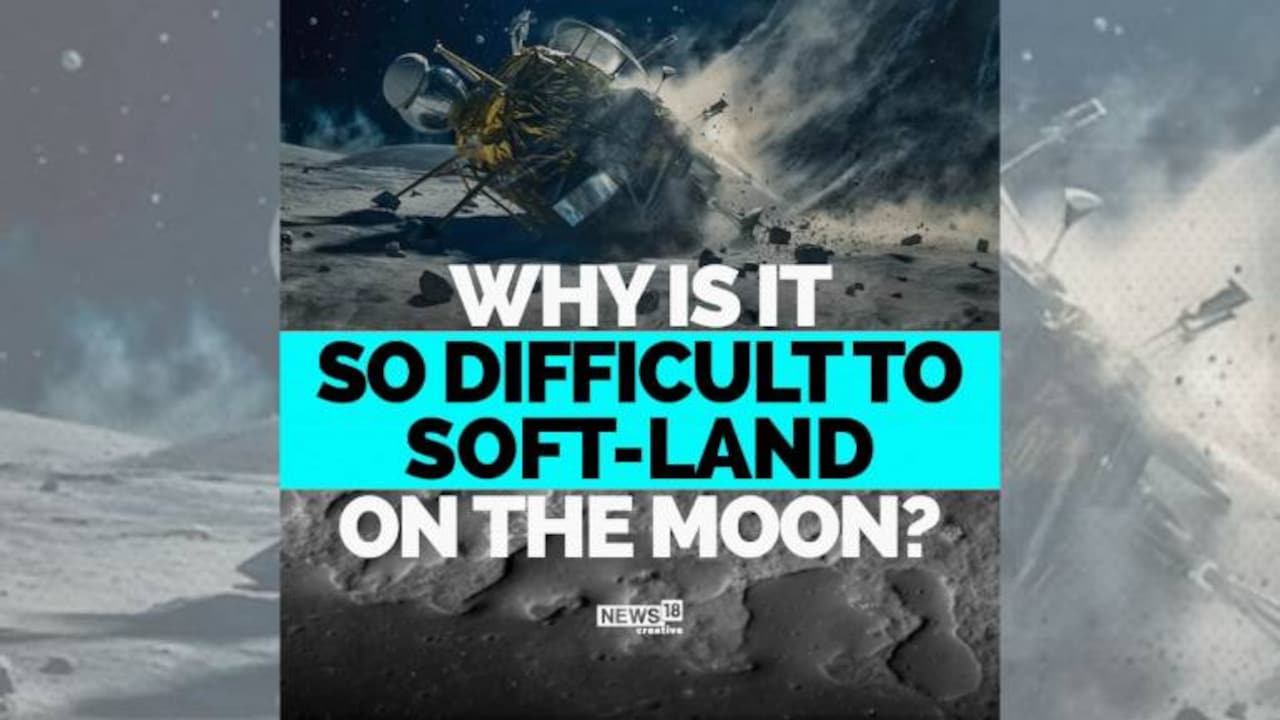 Chandrayaan-3 Moon Mission: Here's why it is difficult to soft-land on ...