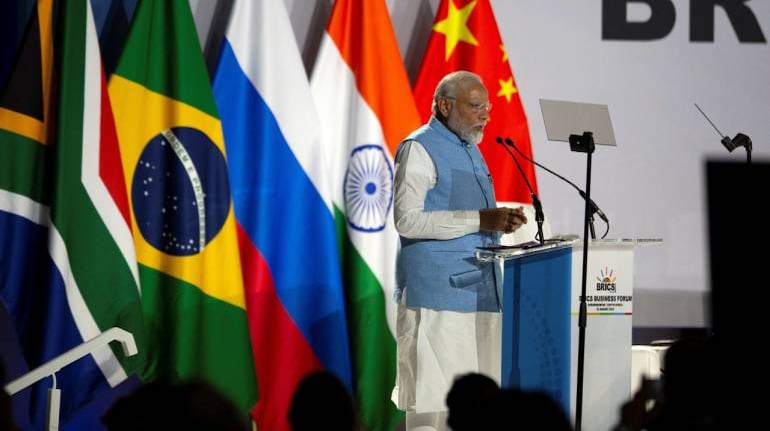 Pm Modi Pitches For Brics Space Consortium Backs Expansion Of Bloc