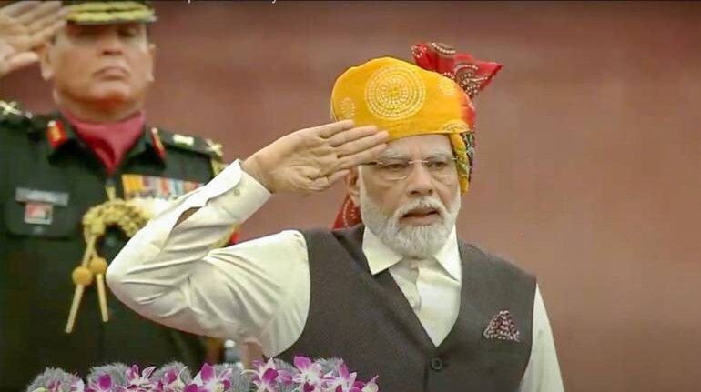 Pm Modis I Day Speech Lays Blueprint For India To Become Developed