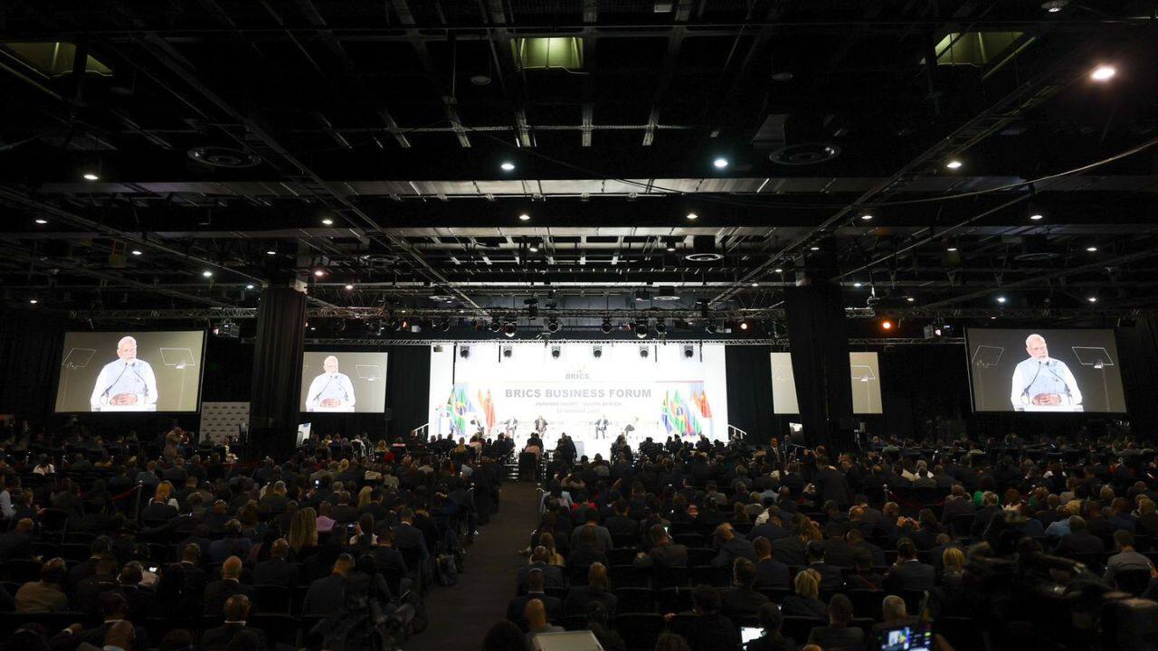 In Pics: PM Modi attends the 15th BRICS Summit in Johannesburg