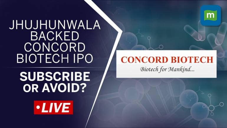 Jhunjhunwala-backed Concord Biotech IPO to open on August 4, sets price ...