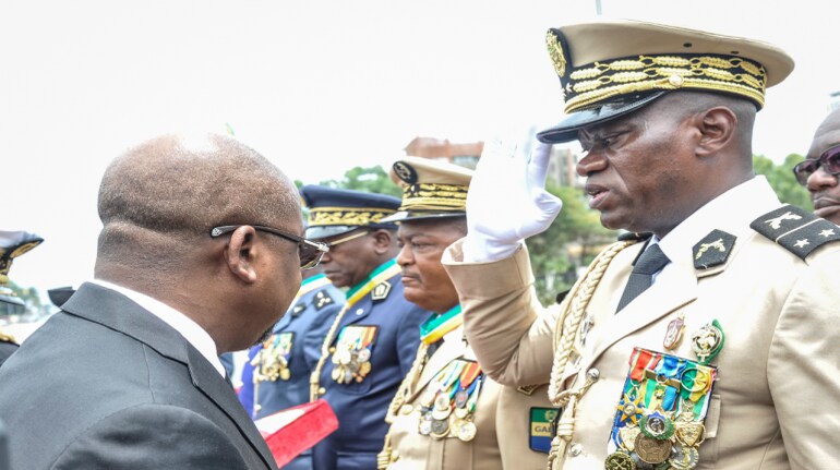 Gabon coup leader to be sworn in as president ending Bongo era