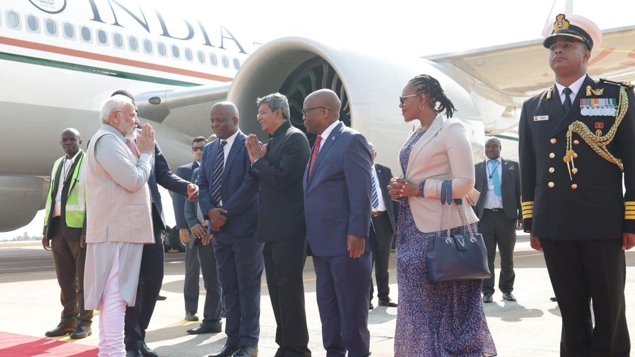 In Pics: PM Modi attends the 15th BRICS Summit in Johannesburg