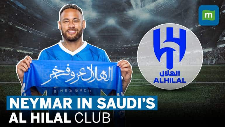 Watch: Brazilian footballer Neymar Jr signed a two-year contract with ...
