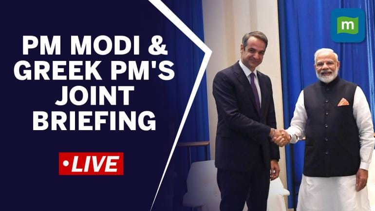 Live: Modi first Indian PM to visit Greece in 40 years | Briefing with ...