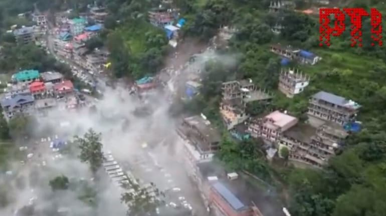 Cloudburst in Itanagar triggers landslides, flood-like situation