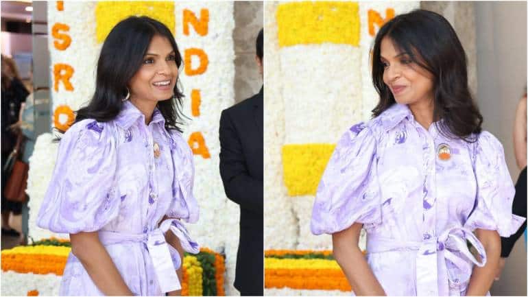 The lilac outfit Akshata Murty wore during G20 had this desi touch