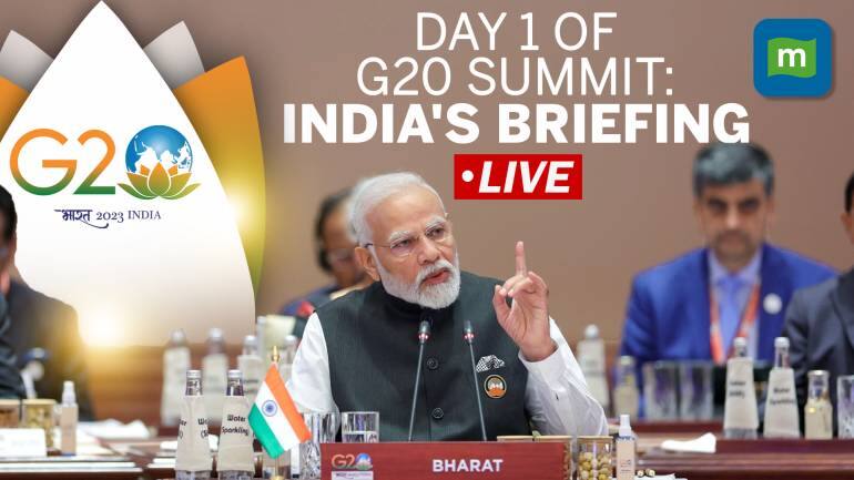 G20 Summit Live: Press Briefing On Day 1 Of G20 | India's Presidency