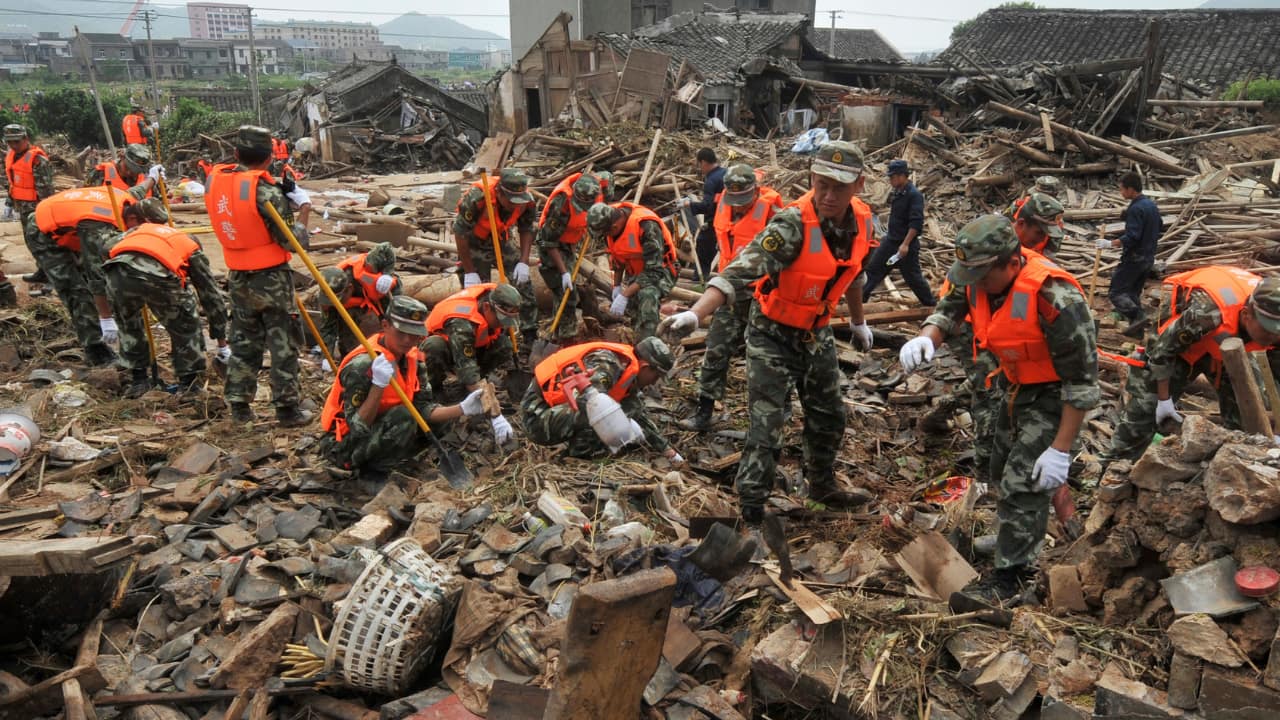 Typhoon Haikui hits Taiwan; dozens injured, power outages reported: See ...