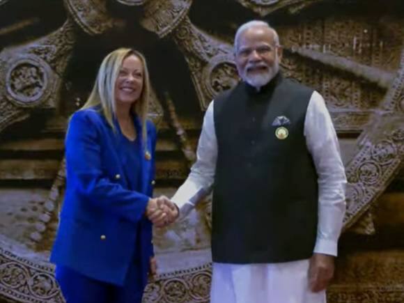 PM Modi holds bilateral talks with Italy's Giorgia Meloni