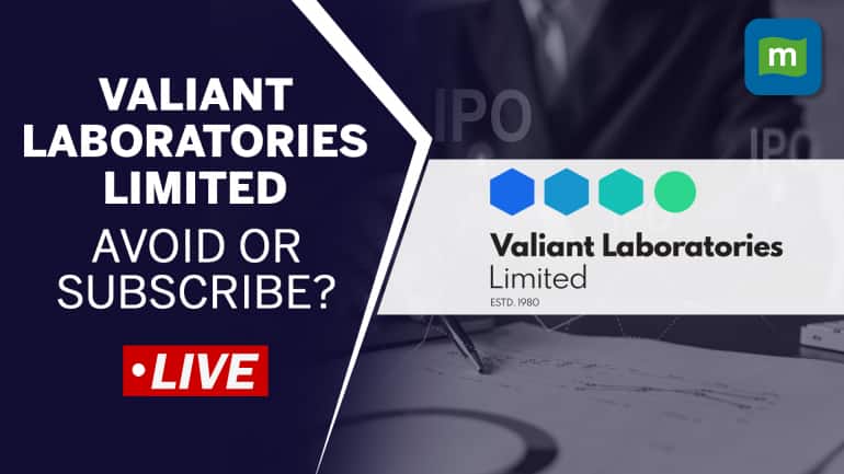 LIVE: Valiant Laboratories IPO to raise Rs 152 crore; to open for ...