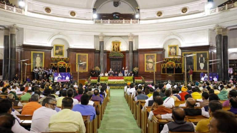 First session begins in new Parliament building: See pics