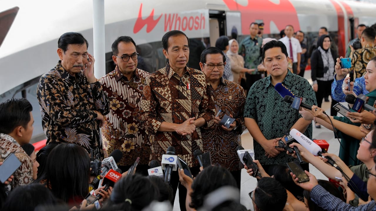 Indonesia launches China-backed 'Whoosh' high-speed railway