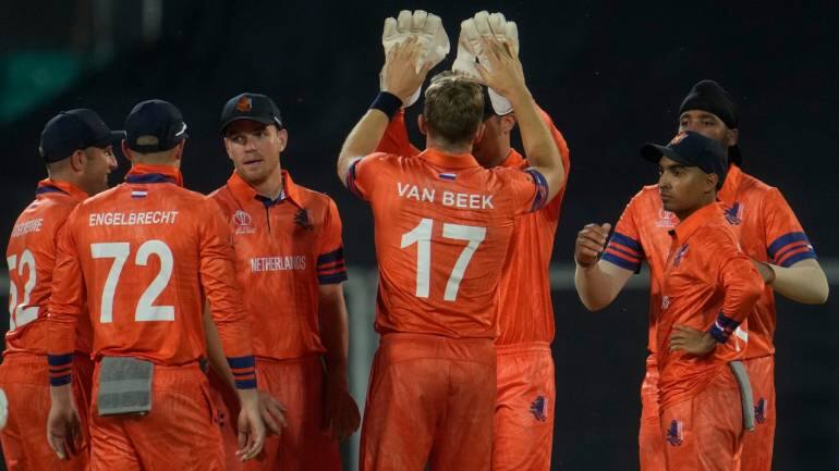 ICC World Cup 2023: Dutch face stern test after New Zealand's high ...