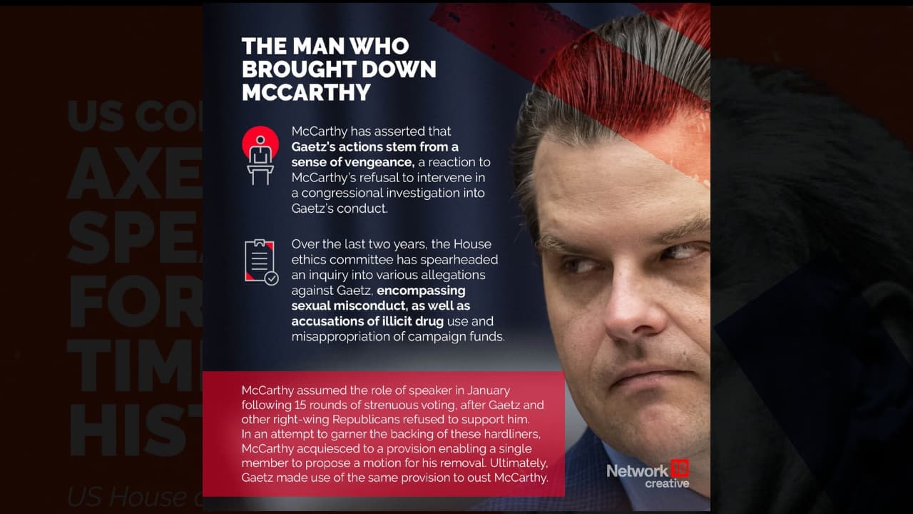 US House ousted Kevin McCarthy as speaker; here's everything you need ...