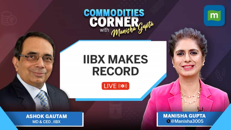 Moneycontrol Live: 1.2 tons gold traded, delivered in Sept via IIBX | Commodities Corner