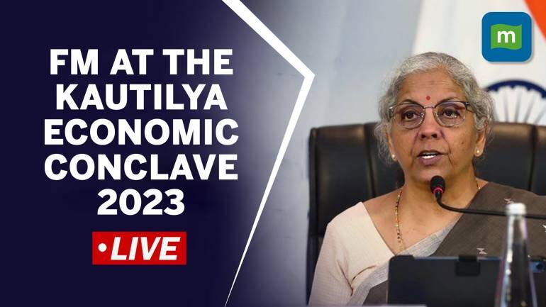 LIVE: Finance Minister Nirmala Sitharaman addresses the Kautilya ...