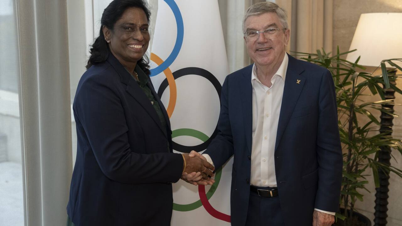 IOC President Thomas Bach receives warm welcome in Mumbai ahead of ...